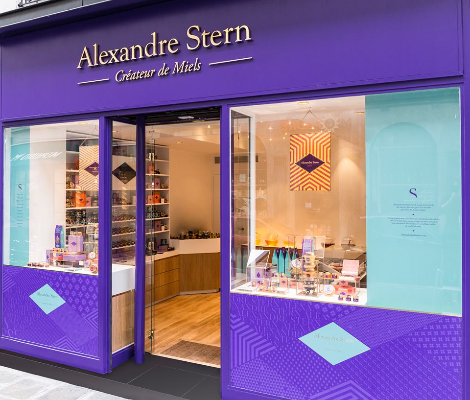 Alexandre Stern – créateur de miels – boutique Paris 8 – Paris Frivole