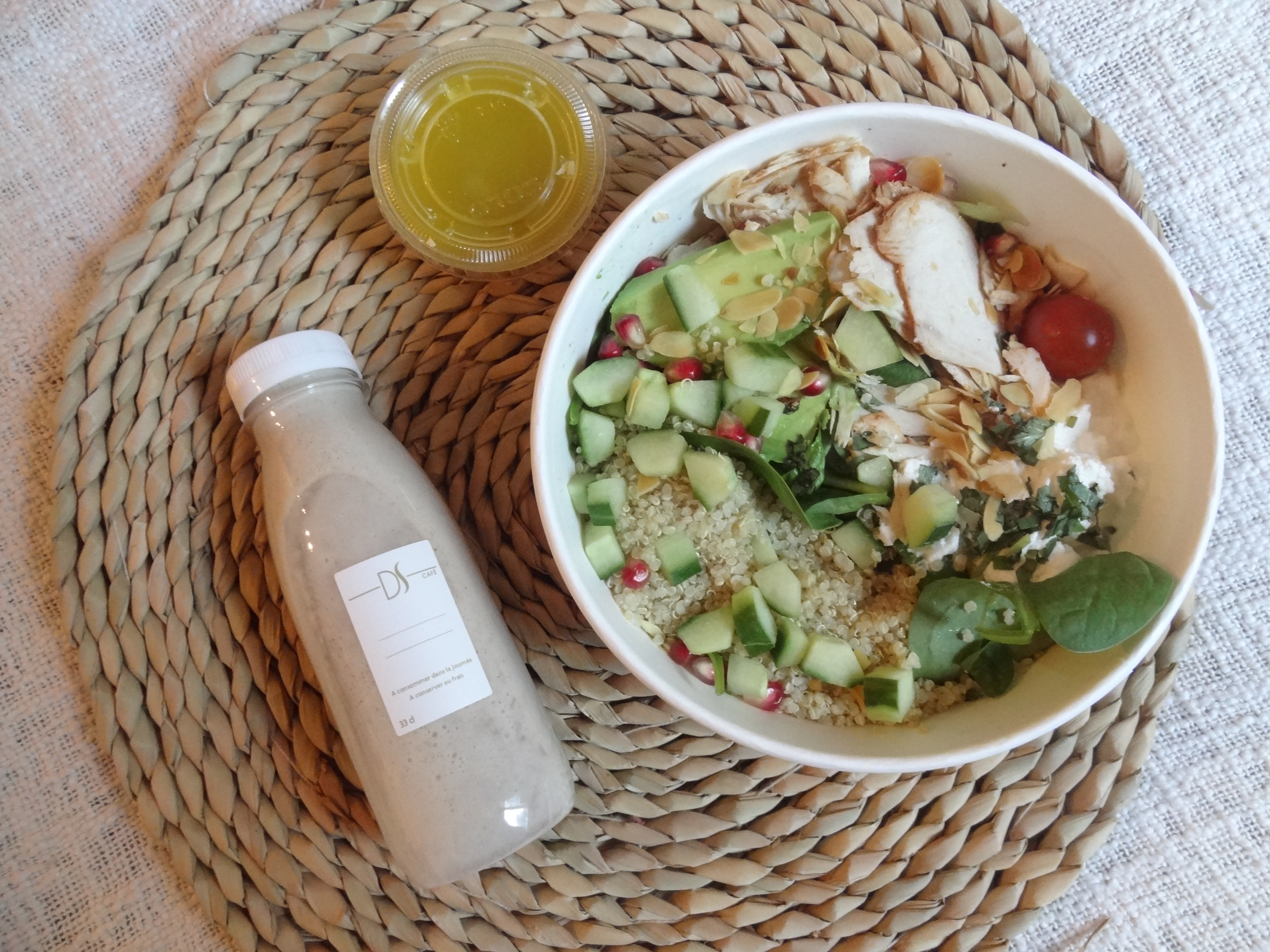 DS Café – nouveaux menus healthy- vegan, sportif , antioxydant ...